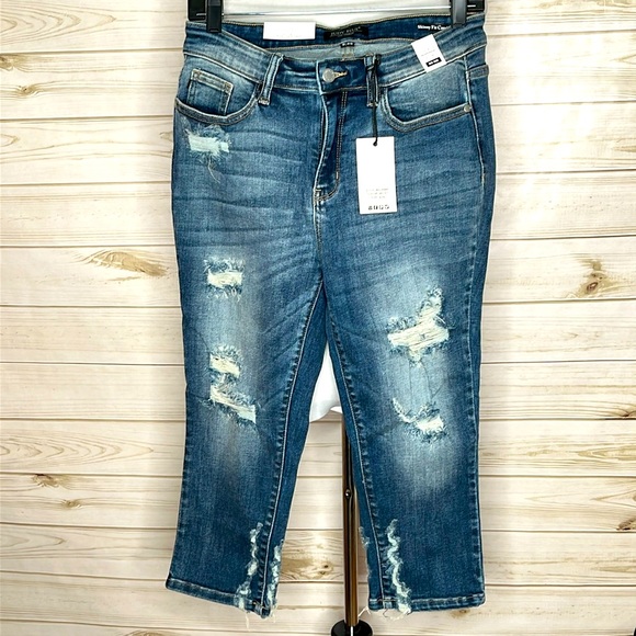 Judy Blue | Jeans | Bnwt Judy Blue Capri Skinny Fit Jeans | Poshmark